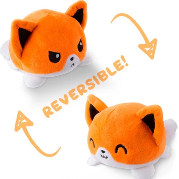 Teeturtle | Toys | Teeturtle Reversible Fox Plushie Lovie Stuffed ...